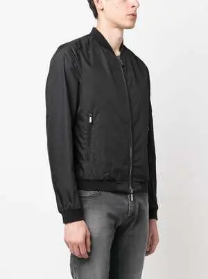 MOORER Zip-up Bomber Jacket