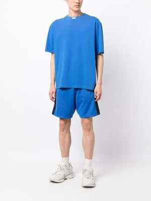 Heron Preston Hpny-print Short-sleeve T-shirt - Blue