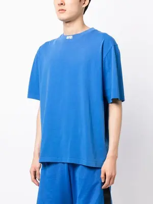 Heron Preston Hpny-print Short-sleeve T-shirt - Blue