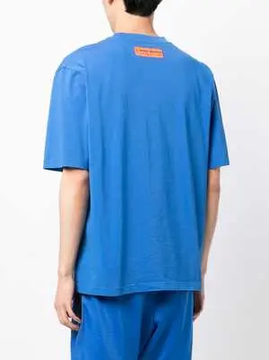 Heron Preston Hpny-print Short-sleeve T-shirt - Blue