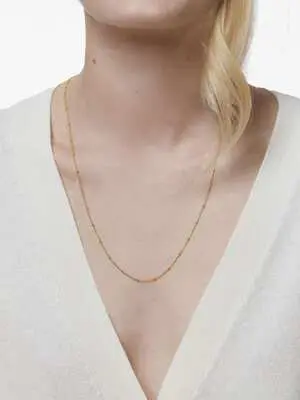 Monica Vinader Knot-detailing Chain Necklace