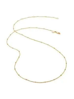 Monica Vinader Knot-detailing Chain Necklace