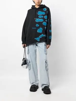 Dsquared2 Asymmetric Slouchy Hoodie