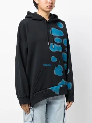 Dsquared2 Asymmetric Slouchy Hoodie