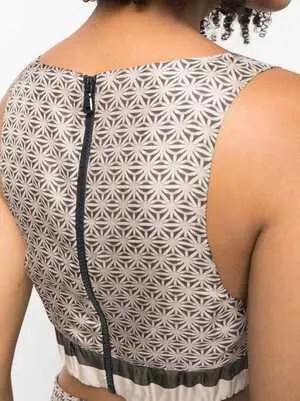 Brunello Cucinelli V-neck Cropped Top