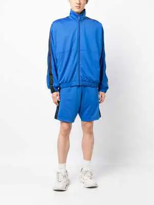 Heron Preston Logo-tape Track Jacket - Blue