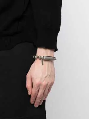 Ambush Huge Ball Chain Bracelet In Silver - 40% Off | Editorialist