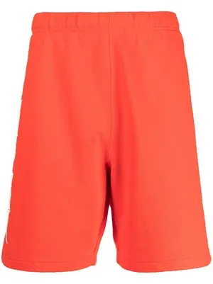 Heron Preston Hpny Print Track Shorts - Orange