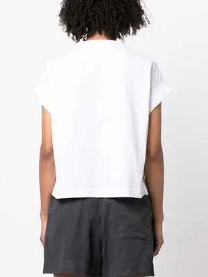 Brunello Cucinelli Slogan-print Cotton T-shirt