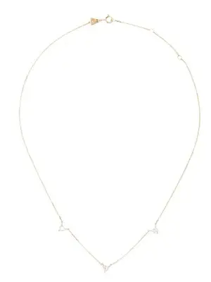 Adina Reyter 14kt Yellow Diamond Heart Necklace