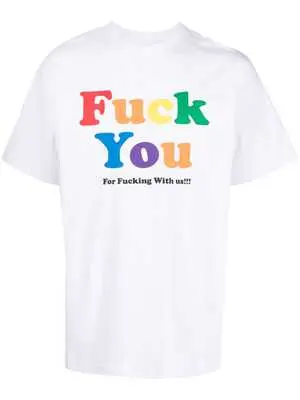 CLOT Fxxk You Cotton T-shirt - White