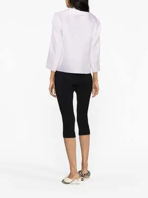 Tory Burch Spread-collar Silk Shirt