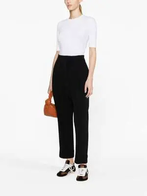 Brunello Cucinelli Tapered High-waisted Trousers