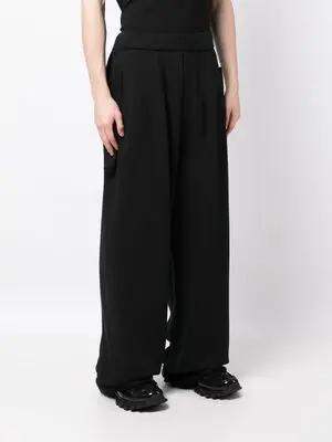 Random Identities Detailed-pocket Wide-leg Trousers