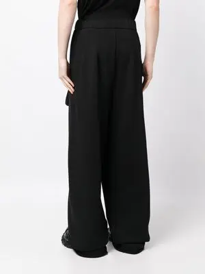 Random Identities Detailed-pocket Wide-leg Trousers