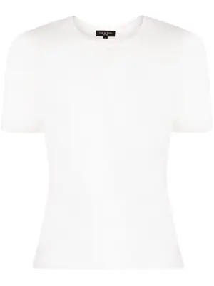 Rag & Bone Short-sleeve Modal T-shirt - White
