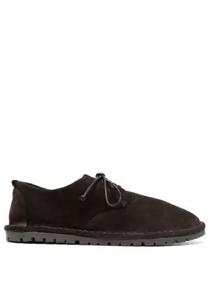 Marsèll Sancrispa Suede Derby Shoes - Brown