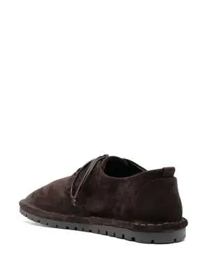 Marsèll Sancrispa Suede Derby Shoes - Brown