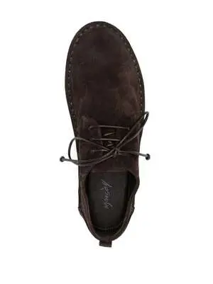 Marsèll Sancrispa Suede Derby Shoes - Brown
