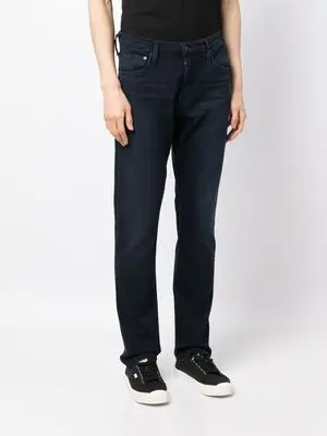 Citizens Of Humanity Logo-patch Slim-cut Jeans