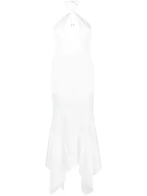 Attico Saskia Halterneck Maxi Dress