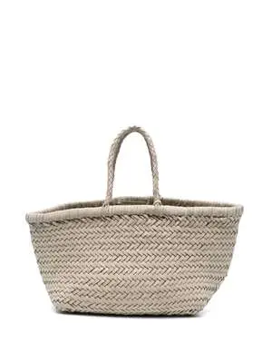 Dragon Diffusion Triple Jump Interwoven Tote - Neutrals