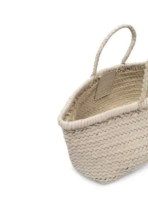 Dragon Diffusion Triple Jump Interwoven Tote - Neutrals