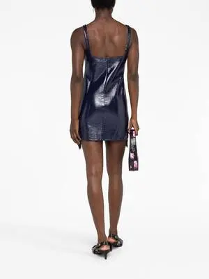 COURREGES Strap-embellished Mini Dress