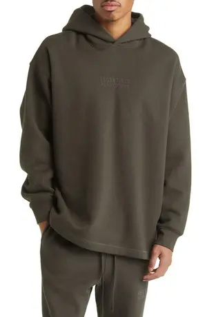 Fear Of God Relaxed Hoodie - Off-Black | Editorialist