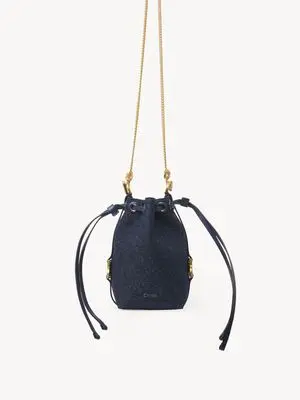 Chloé Marcie Micro Bucket Blue