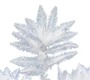 VICKERMAN 6.5' Sparkle White Spruce Artificial Hristmas Tree
