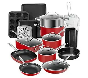 GRANITESTONE 20pc Non-stick Cookware And Bakewa E Set - One-color