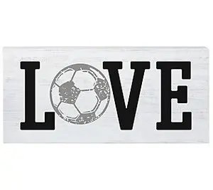 SINCERE SURROUNDINGS 12' Love Soccer. Inspire Board - One-color