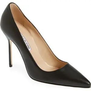 Manolo Blahnik Bb Pointed Toe Pump - Blck(0015)