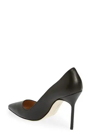 Manolo Blahnik Bb Pointed Toe Pump - Blck(0015)