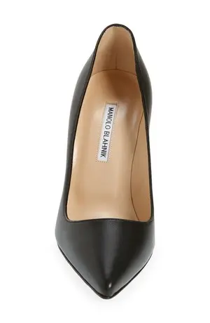 Manolo Blahnik Bb Pointed Toe Pump - Blck(0015)