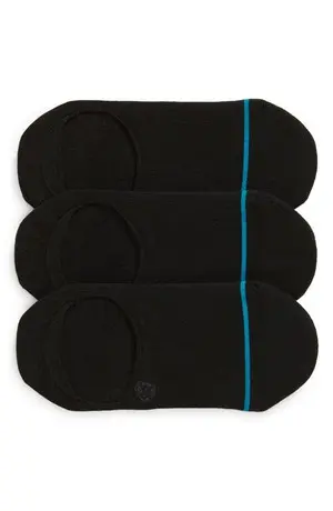 Stance Icon 3-pack No-show Sock Liners - Black