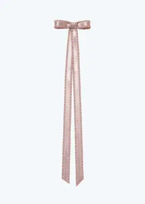 JENNIFER BEHR Jennifer Behr Mabel Bow Barrette Blush