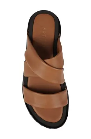 ARTISAN CRAFTED BY ZIGI Elixa Platform Sandals - Saddle