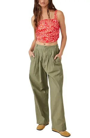 Free People All Tied Up Crop Tank