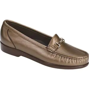 SAS Metro Metallic Loafer - Bronze