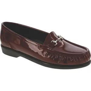 SAS Metro Metallic Loafer - Garnet