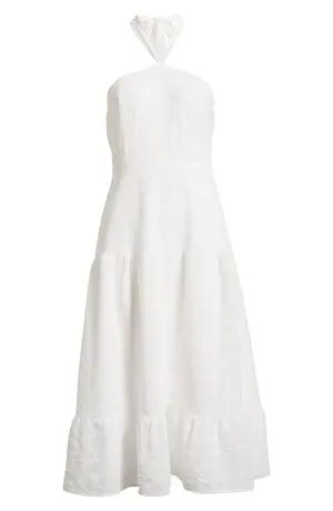 Sam Edelman Tiered Halter Midi Dress
