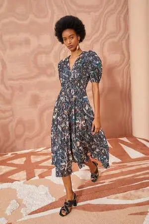 Ulla Johnson Thelma Dress In Jet - 60% Off | Editorialist