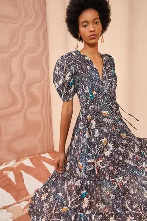 Ulla Johnson Thelma Dress In Jet - 60% Off | Editorialist