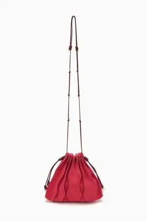 Ulla Johnson Adria Small Pleated Wave Bag