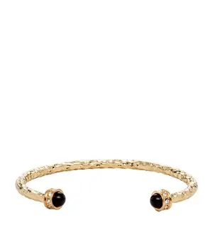 Halcyon Days Salamander Torque Bangle - Black