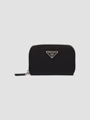 Prada Saffiano Coin Purse - Black
