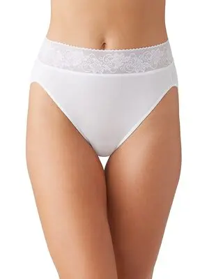 Wacoal Comfort Touch High-cut Briefs White