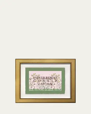 NICK MELE FINE ART Text K" Print Art Nick Mele
